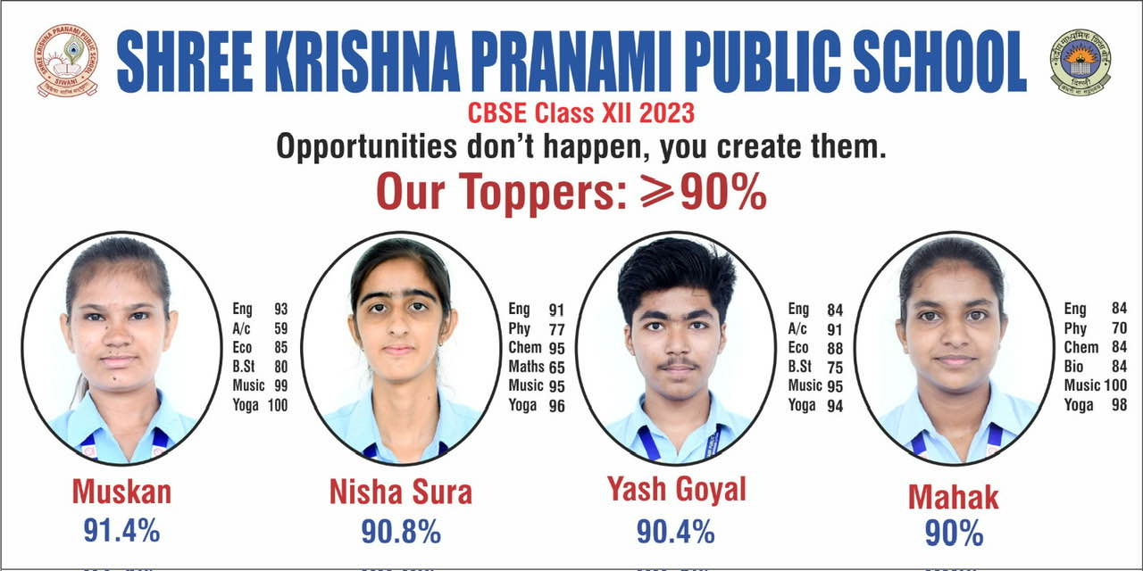 Shree Krishna Pranami Public School, Siwani Mandi